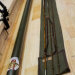 #5 Two Piece Rod with an extra tip, Rattan Grip - PJ's Fine Bamboo Rods