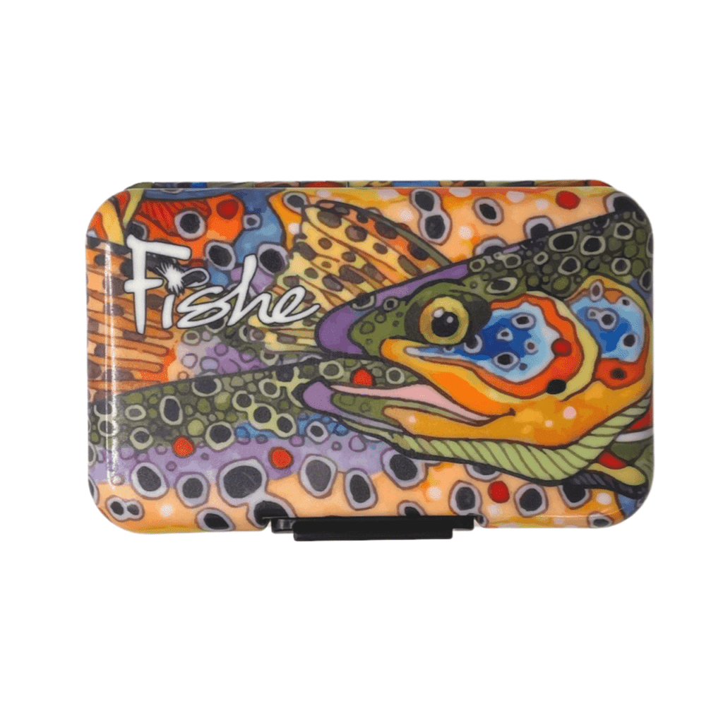 Fishe Unbound Brown Poly Fly Box - PJ's Fine Bamboo Rods