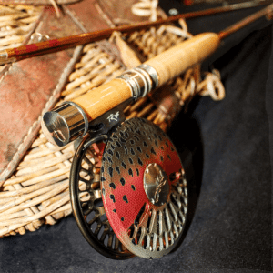 #5 Two Piece Rod with an extra tip, Rattan Grip - PJ's Fine Bamboo Rods