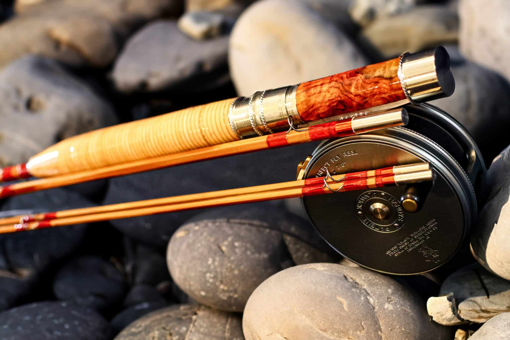 #4 3 Piece, Extra Tip Retail Bamboo Fly Rod - PJ's Fine Bamboo Rods